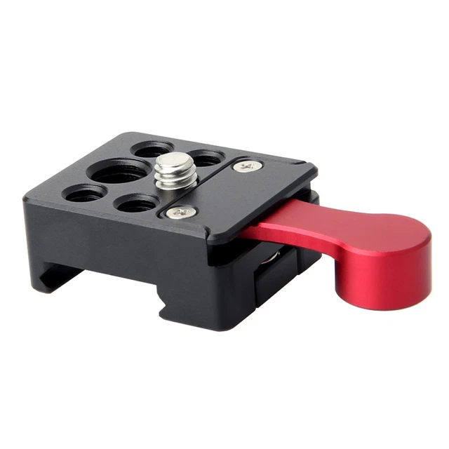 NICEYRIG NATO RAIL Clamp Quick Release Mount with 1/4" 3/8" Threaded ...