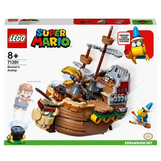 LEGO SUPER MARIO: Bowser’s Airship Expansion Set (71391) - Minor Damage ...