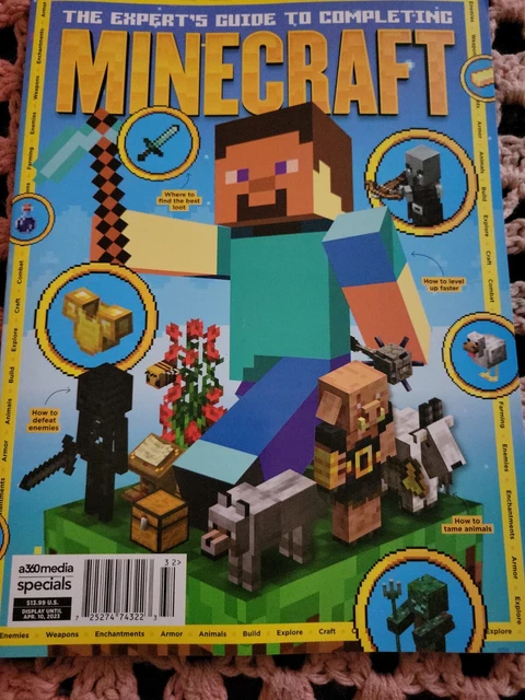 THE EXPERTS GUIDE to Completing Minecraft Magazine 2023 £1.01 - PicClick UK