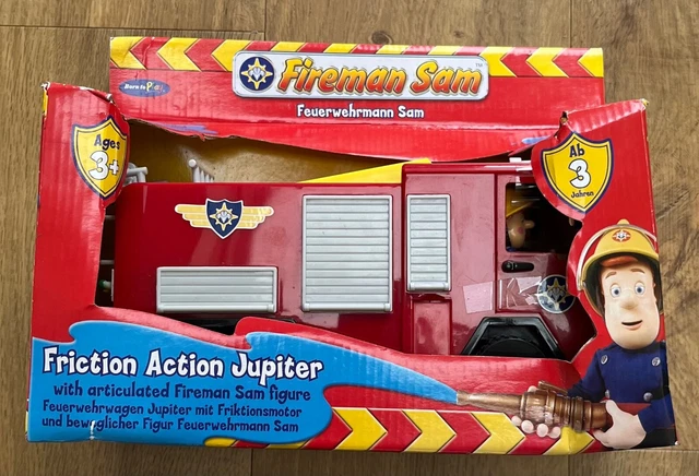 FIREMAN SAM FRICTION Action Jupiter Vehicle Fire Engine £16.00 ...