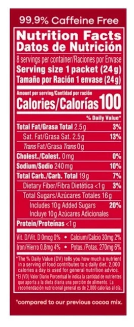 NESTLE RICH MILK Chocolate Hot Cocoa Mix (8) 0.85 oz Packets in Box - 6 ...