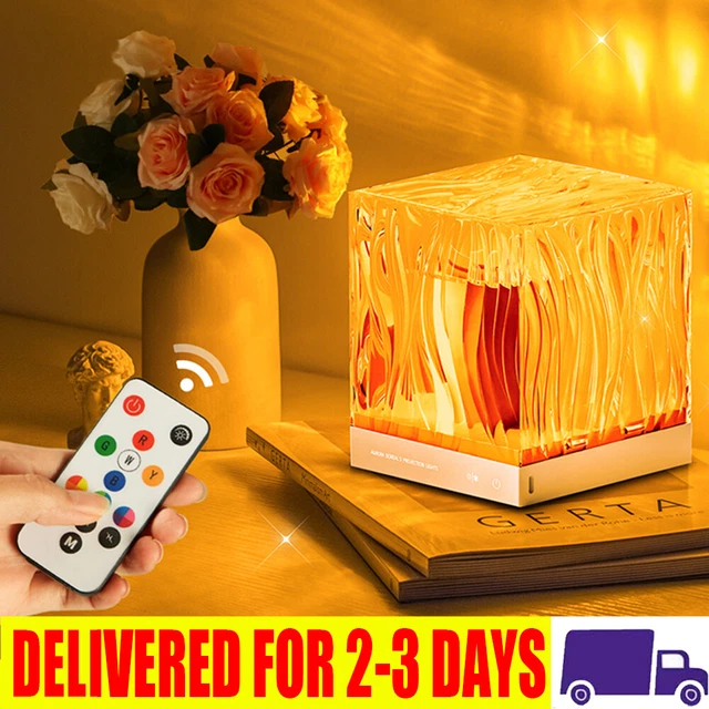 NORTHERN LIGHTS GALAXY Projection Lamp Aurora Cube Projector Night ...