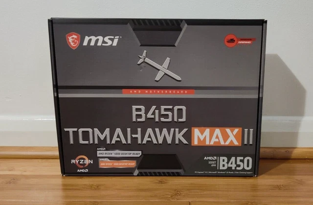 *BOX ONLY* MSI B450 Tomahawk Max 2 Motherboard Box £6.50 - PicClick UK