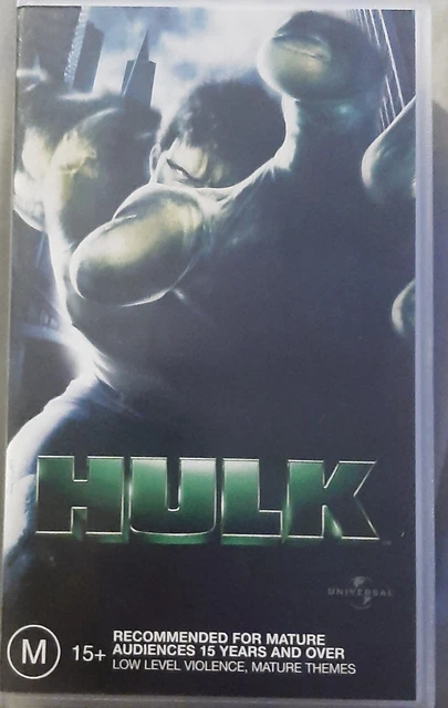 HULK (VHS, 2003) Starring Eric Bana Marvel Superhero Action Movie $10. ...