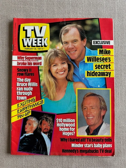 VINTAGE TELEVISION - "Australian TV Week" Feb 1987 Christopher Reeve ...