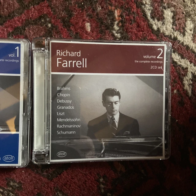 RICHARD FARRELL PIANO Atoll CD Volumes 1 & 2 £40.00 - PicClick UK
