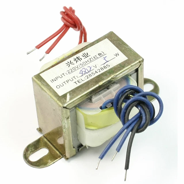 220V 50HZ TO 12V 5W Ferrite Core Vertical Double Phase EI Power Transformer £12.94 - PicClick UK