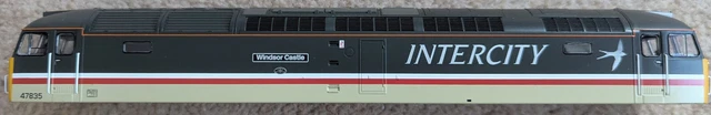 BACHMANN SPARES CLASS 47 47835 bodyshell in Intercity Swallow livery £ ...