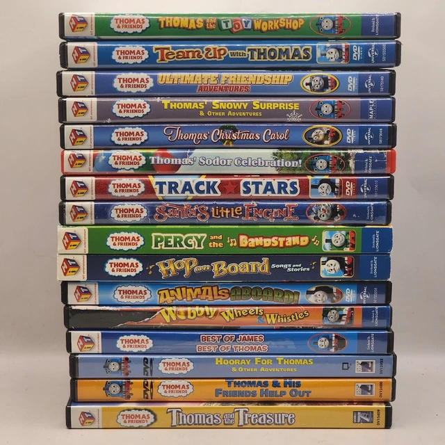 THOMAS THE TANK Engine And Friends Train DVD Lot Of 12 Various Titles ...