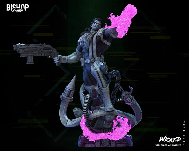 3D PRINTED 16K MARVEL Fan Made Wicked - Bishop Statue Up to 350mm £37. ...