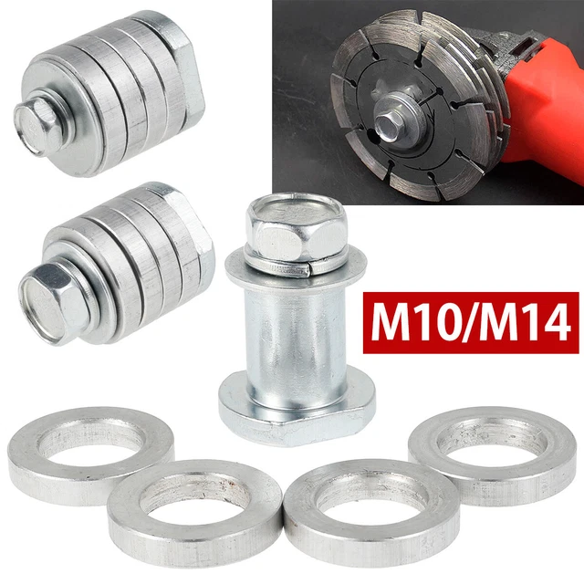 M10/M14 ANGLE GRINDER Adapter Conversion Head Variable Slotting ...