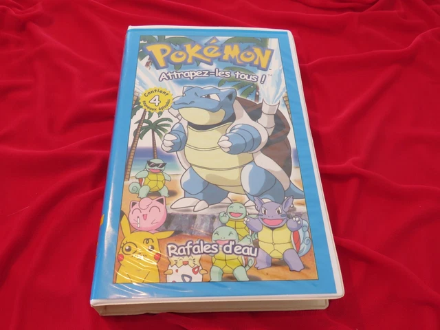 POKÉMON RAFALES D'EAU Vhs Like New Mega Rare French Cnd Release Ntsc ...