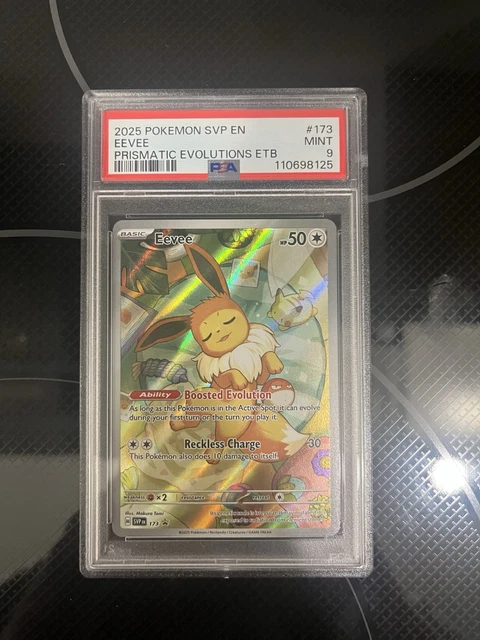 2025 POKEMON PRISMATIC Evolutions Elite Trainer Box Svp En-Sv #173 ...