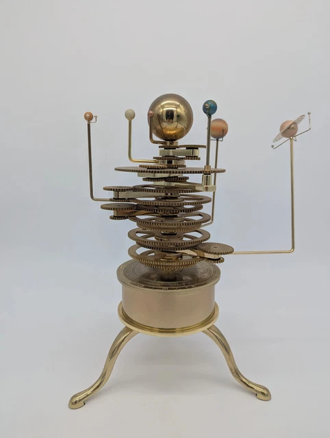 ORRERY EPLTD PLANETENMODELL Planetenmaschine Sonnensystem aus Messing ...