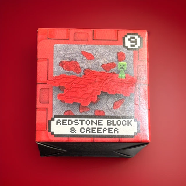 2025 MCDONALDS A Minecraft Movie Redstone Block & Creeper Kids Toy New ...