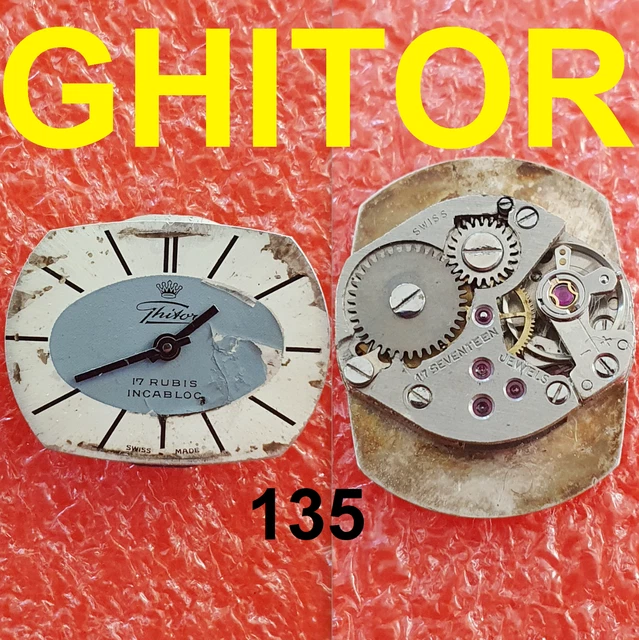MOVIMENTO GHITOR CAL. lorsa forse 8f dial 23 17,5 movement watch ...
