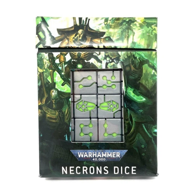 NECRONS D6 DICE Set Warhammer 40k EUR 23,49 - PicClick FR
