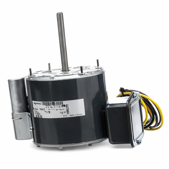 3000038, CONDENSER FAN Motor, 0.5hp ,1700 RPM, 208-230V, 1 PH, CW ...