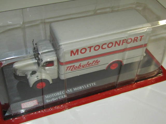 IXO 1/43 CAMION "garage moderne" BERLIET GLR Motobécane Mobylette EUR ...