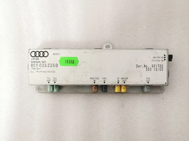 AUDI A4 8E B6 B7 Avant Control Unit Antenna Amplifier Antenna Crossover ...