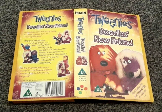 TWEENIES DOODLES' NEW Friend Bbc Video Milo Fizz Pal Vhs Video Kids ...