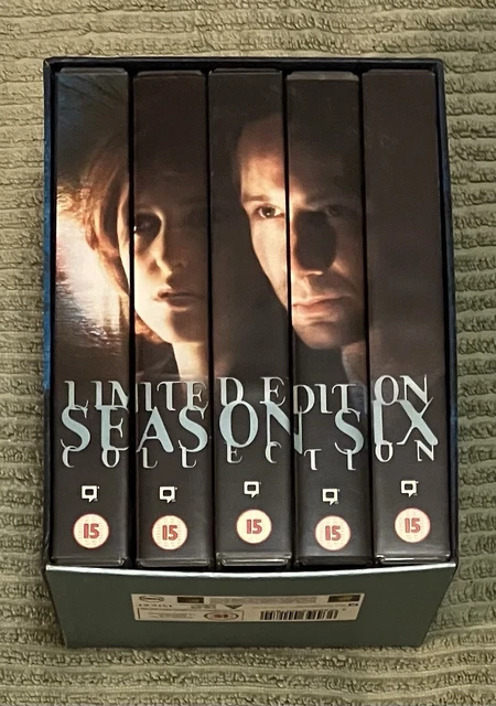 X-FILES SEASON 6 VHS box Set £4.99 - PicClick UK