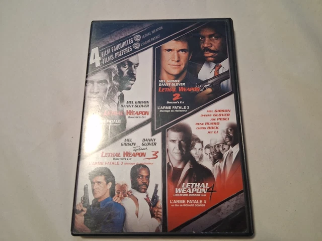 4 FILM FAVORITES: Lethal Weapon Collection DVD (2013) - Region 1 $14.75 ...