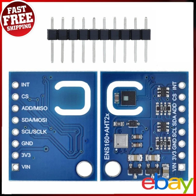 USEFUL ENS160+AHT21 TEMP Humidity Sensor Module I2C Sensor Module for ...