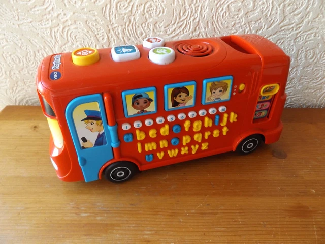 VTECH ALPHABET BUS With Music And Sounds. £5.50 - PicClick UK