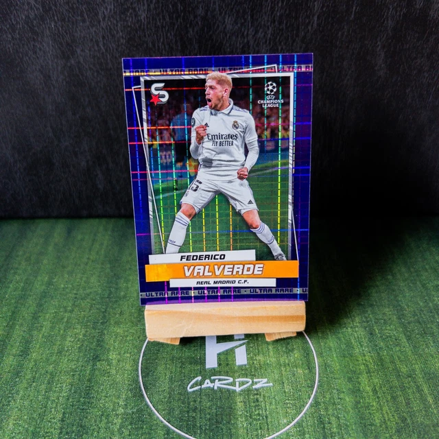 FEDERICO VALVERDE /99 Real Madrid Topps UCC Superstars 2023/2024 Ultra ...