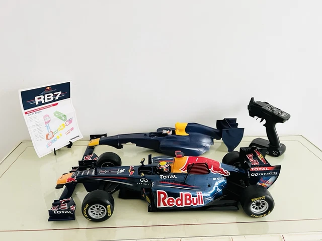 DEAGOSTINI KYOSHO REDBULL F1 Formula 1 RB7 RC remote control car. 1/7 ...