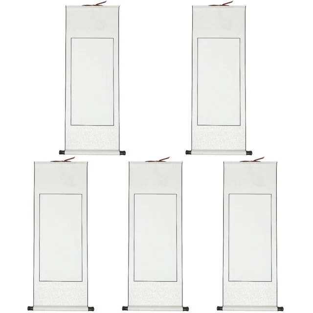 5 PCS ROULEAU Papier Long Parchemin Vierge Pour L'écriture De Riz EUR ...