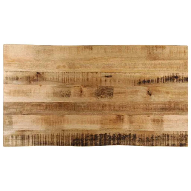 1619804 PIANO TAVOLO Bordi Vivi 120x60x2,5 cm Legno di Mango Grezzo EUR 136,00 - PicClick IT