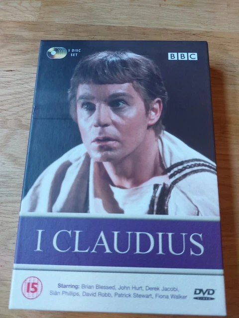 I CLAUDIUS BBC Dvd Box Set Derek Jacobi John Hurt Patrick Stewart Sian ...