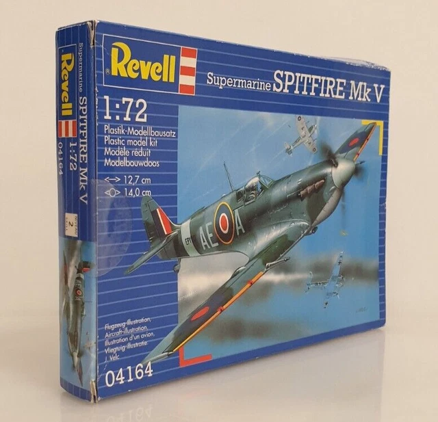 REVELL 04164 SUPERMARINE Spitfire Mk V 1:72 scale *NEW SEALED* £8.99 ...