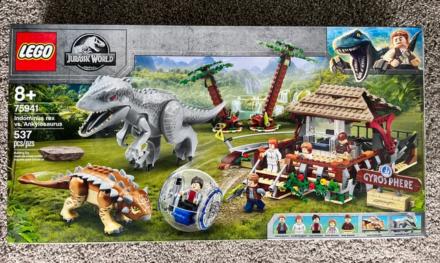 LEGO JURASSIC WORLD Indominus Rex vs. Ankylosaurus 75941 flambant neuf ...
