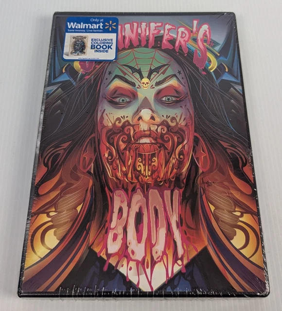 JENNIFER'S BODY WALMART Exclusive Inc Coloring Book Region 1 DVD NEW ...