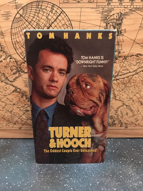 TURNER AND HOOCH {VHS} Tom Hanks 1989 PG - d'occasion EUR 27,60 - PicClick FR