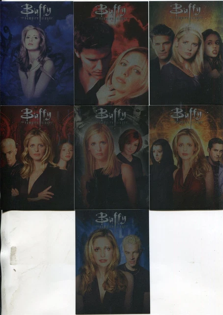BUFFY TVS ULTIMATE Collection Series 2 Complete 7 Card Season Montage ...