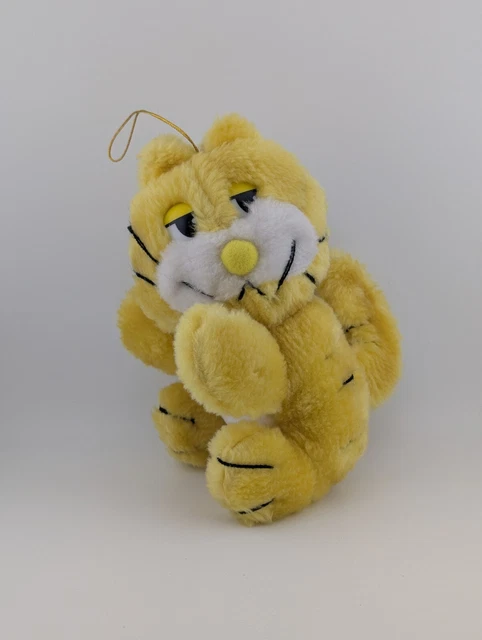 VINTAGE GARFIELD BOOTLEG Knock Off Plush Rare 7" Soft Toy Collectible ...