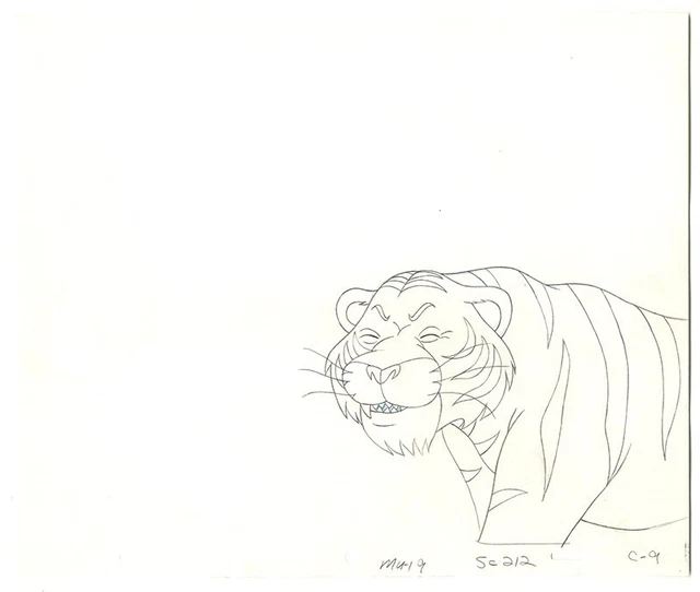 HE-MAN/SHE-RA MASTERS OF the Universe CRINGER animation pencil art £8. ...