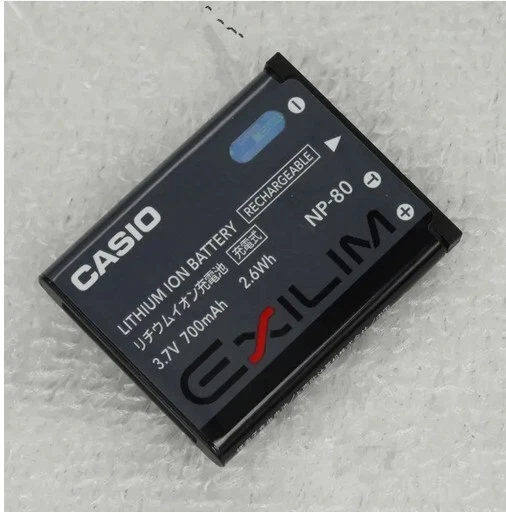ORIGINAL CASIO NP-80 Battery For EX-Z1 Z2 Z270 Z280 Z550 Z19 Z33 S5 S9 ...