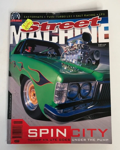 STREET MACHINE JUNE 2004 Holden HX Ute & SBR BA Falcon Car Magazine ...