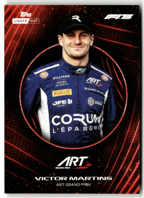 TOPPS 2025 LIGHTS Out Fórmula 1 No. Victor Martins EUR 1,82 - PicClick ES