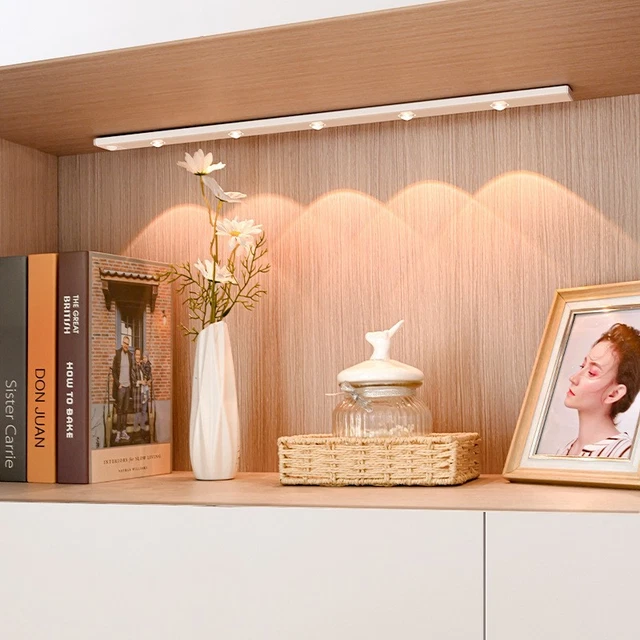 MODERN MINIMALIST CAT Eye Sensor Night Light With Aluminum Cover For ...