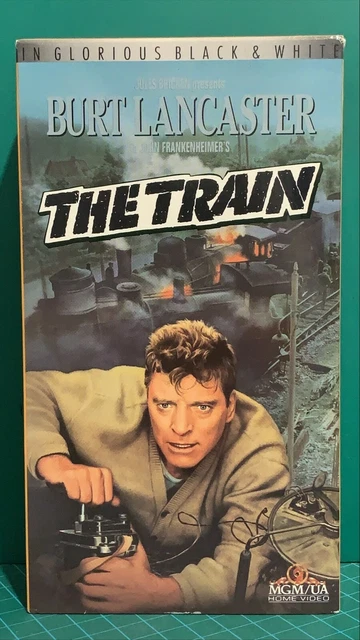 THE TRAIN [ 1964 B&W Vintage VHS ] Burt Lancaster ~ MGM/UA Home Video £ ...