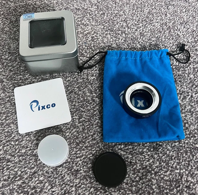 PIXCO M42 TO Fuji FX 0.7x Speed Booster / Focal Reducer / Speedbooster £40.00 - PicClick UK