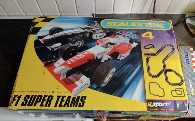 SCALEXTRIC F1 SUPER Teams set used £52.72 - PicClick UK