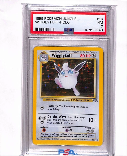 1999 POKEMON JUNGLE Wigglytuff - Holo . #16 PSA 7 $51.75 - PicClick CA