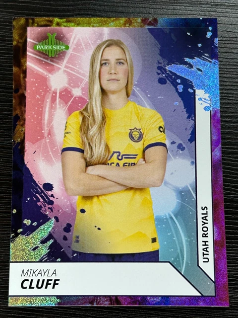 MIKAYLA CLUFF UTAH Royals 2024 Parkside NWSL V1 Shimmer SP/100 EUR 0,93 ...